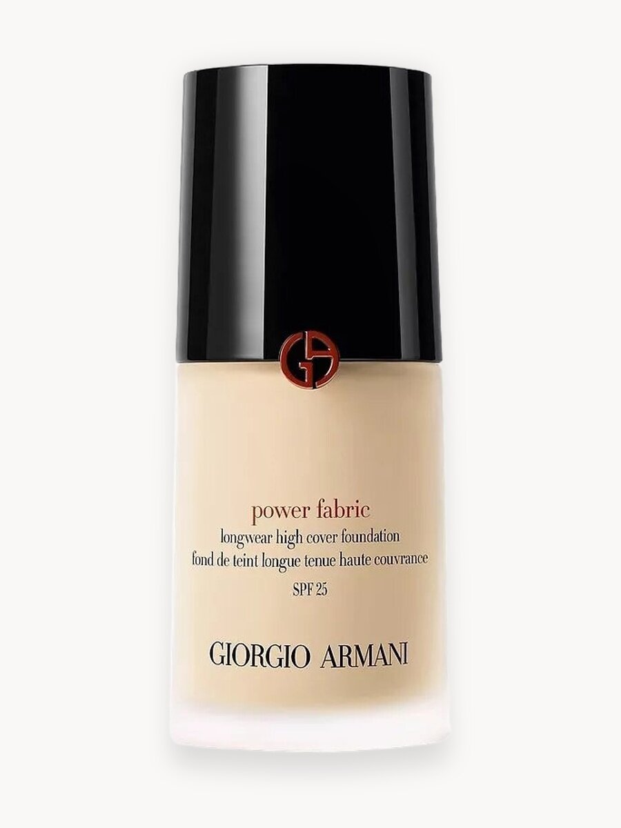 GIORGIO ARMANI Power Fabric 2 Тональный крем для лица стойкий SPF 25, 30 мл