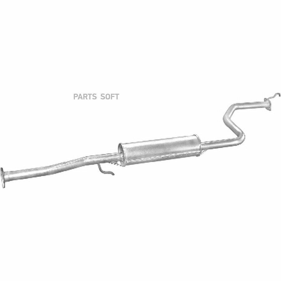 Резонатор Honda Civic 95-98 1.4i 16V/1.6i 16V 5D kat/71049 от официального дистрибьютора, EDEX, артикул 0957