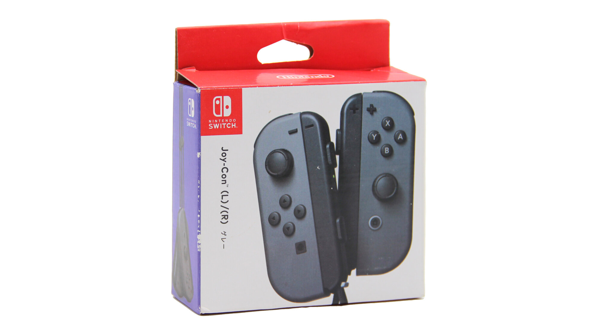 Джойконы для игровой приставки Nintendo Switch (Серый) В коробке