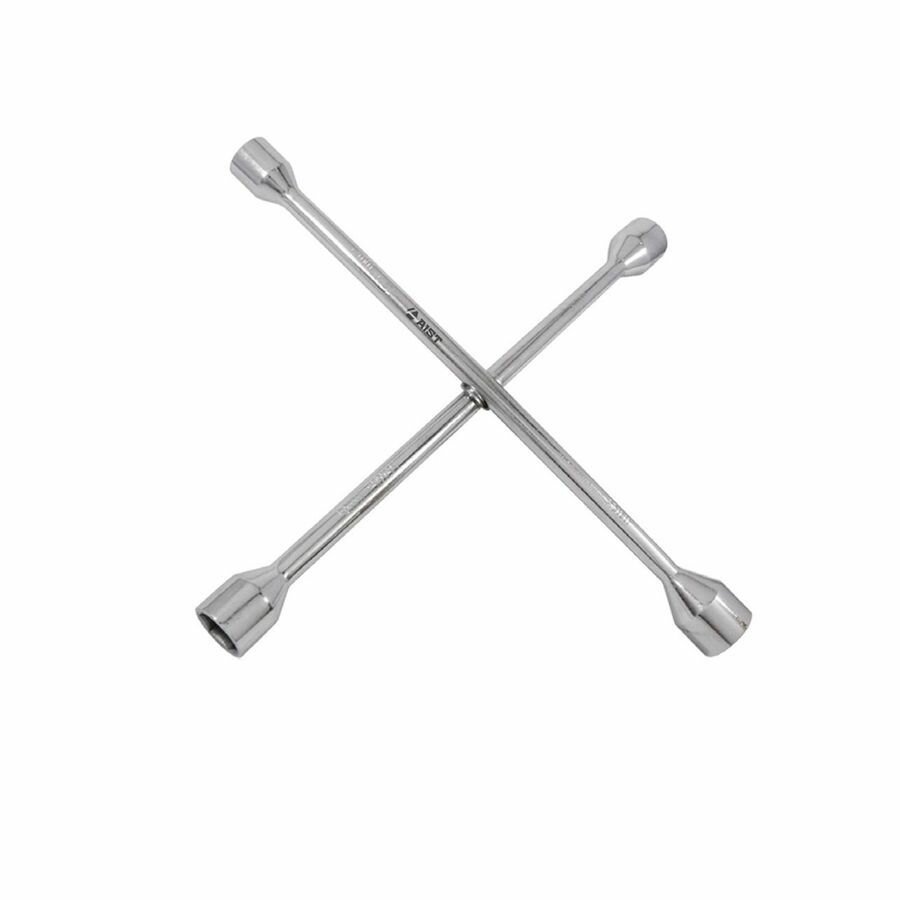 Ключ баллонный крестовой 17x19x21x22 мм 350 мм ключ-крест торцевой для снятия колес автомобиля AIST 17261722 балонник для колесных гаек и болтов