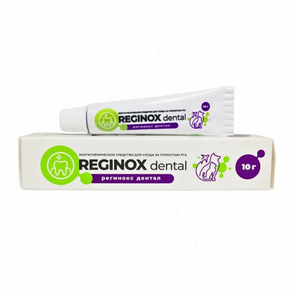 Reginox Dental - гель заживляющий для полости рта собак и кошек, 10 г