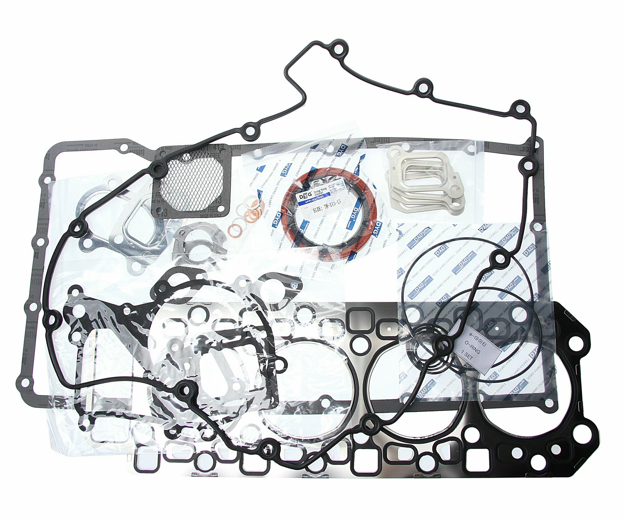 Прокладка двигателя HYUNDAI HD65,78, богдан дв. D4GA комплект (с пгбц , без сальников) (M) DYG / Арт. 20910-48A02