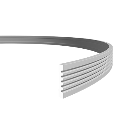 Молдинг Гибкий Европласт Лепнина 1.51.370 Д2000хШ15хВ75 мм.