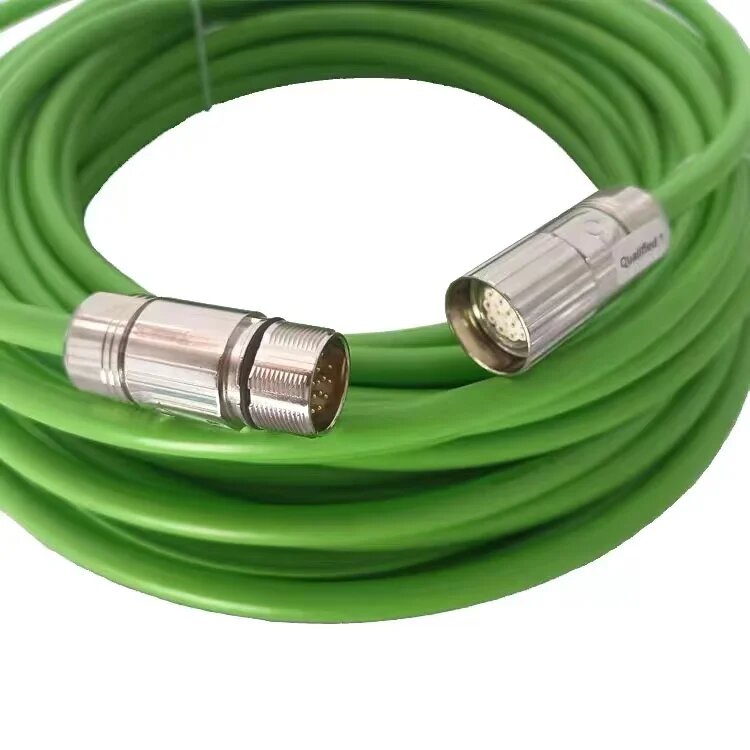 Новый 01995405 Сигнальный кабель энкодера -15 м, сделано в Китае, с импортным разъемом