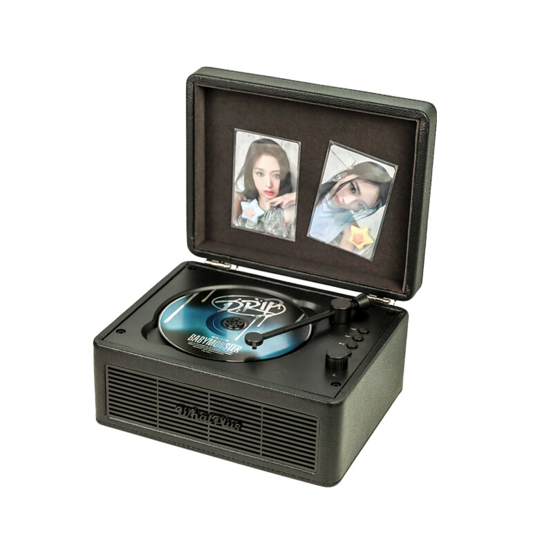 CD-плеер WhatPlus C300 винтажный стиль, c300 ii warrior black, высокое качество звука