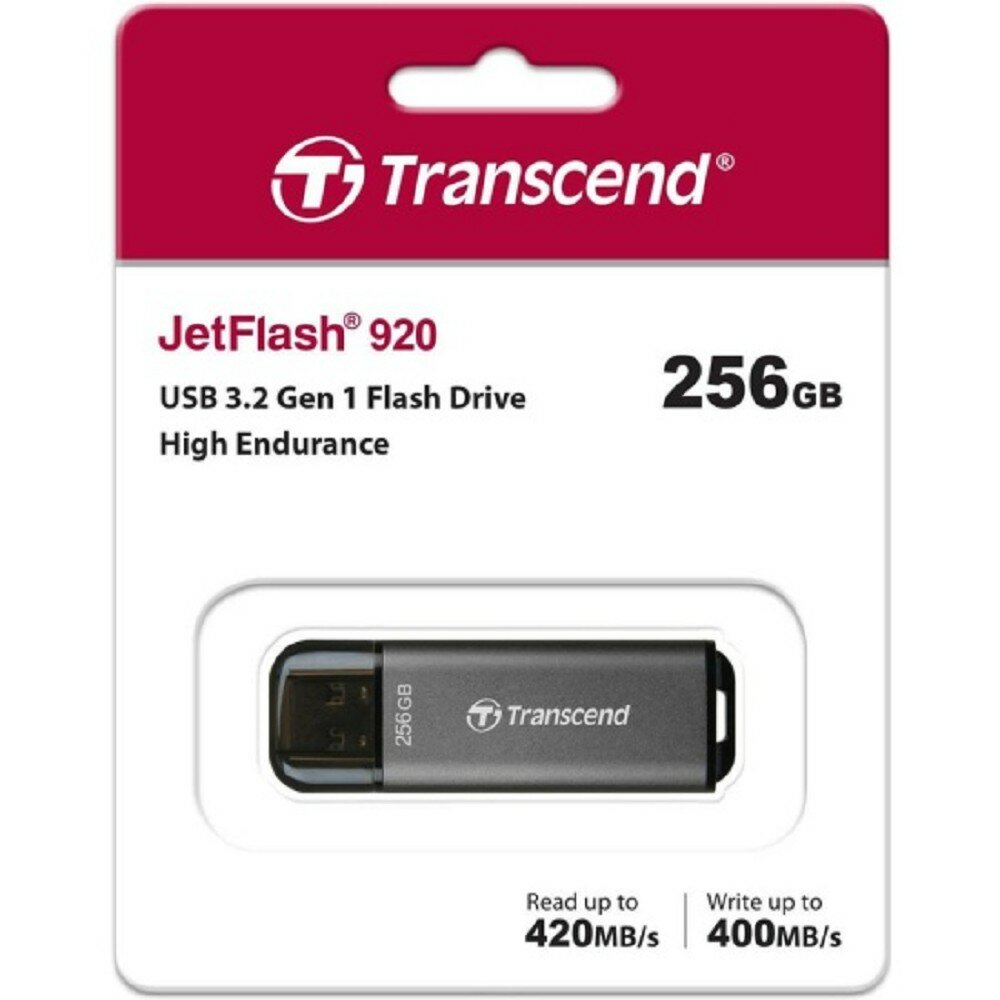 Флеш накопитель USB Drive 256GB JetFlash 920 Transcend