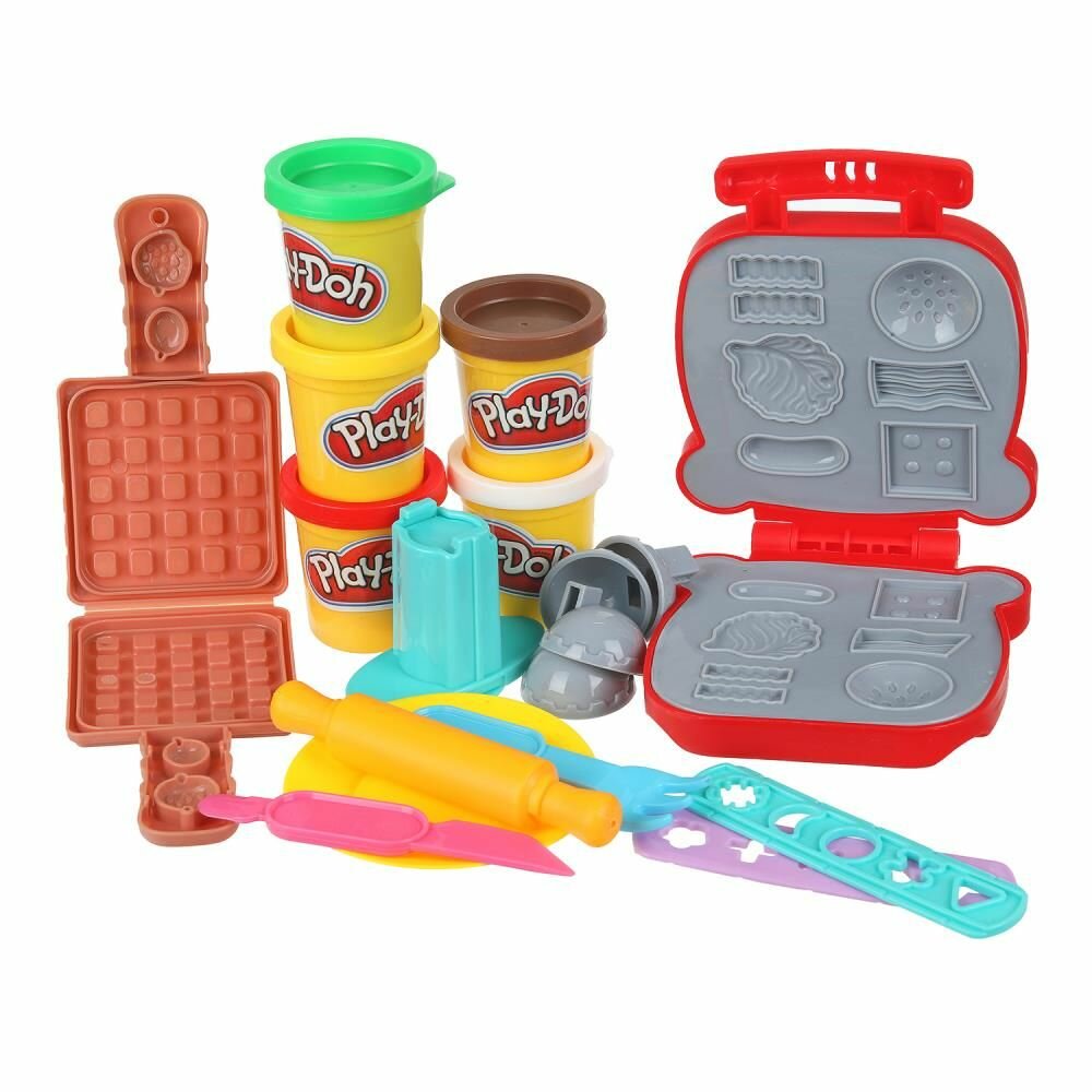 Набор с тестом для лепки с формочками, Бургер