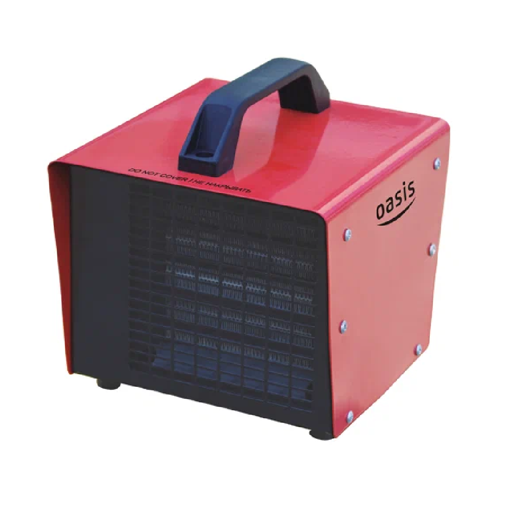 Тепловая пушка электрическая Oasis TPK-20, 2кВт, керамическая, красная