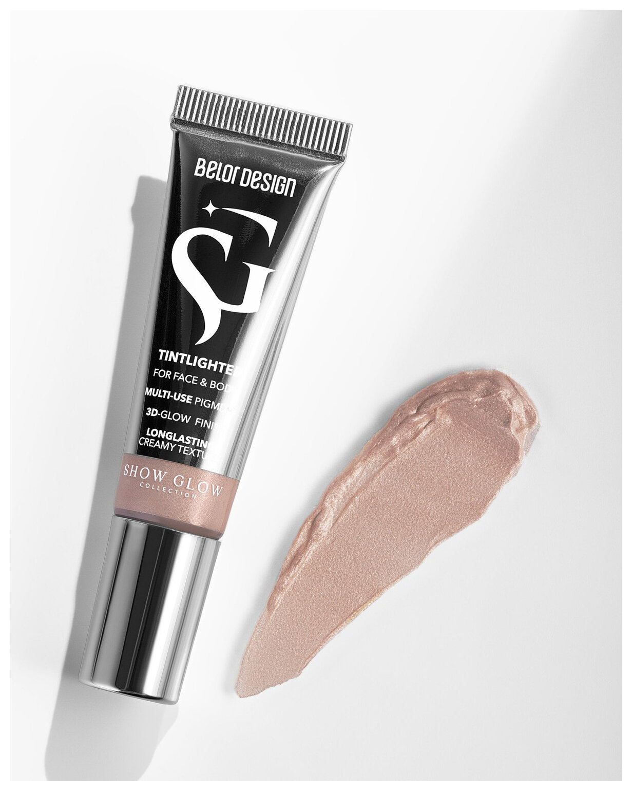 Belor Design, Тинтлайтер Show Glow Carat, Тон 3 rose, 11 мл.