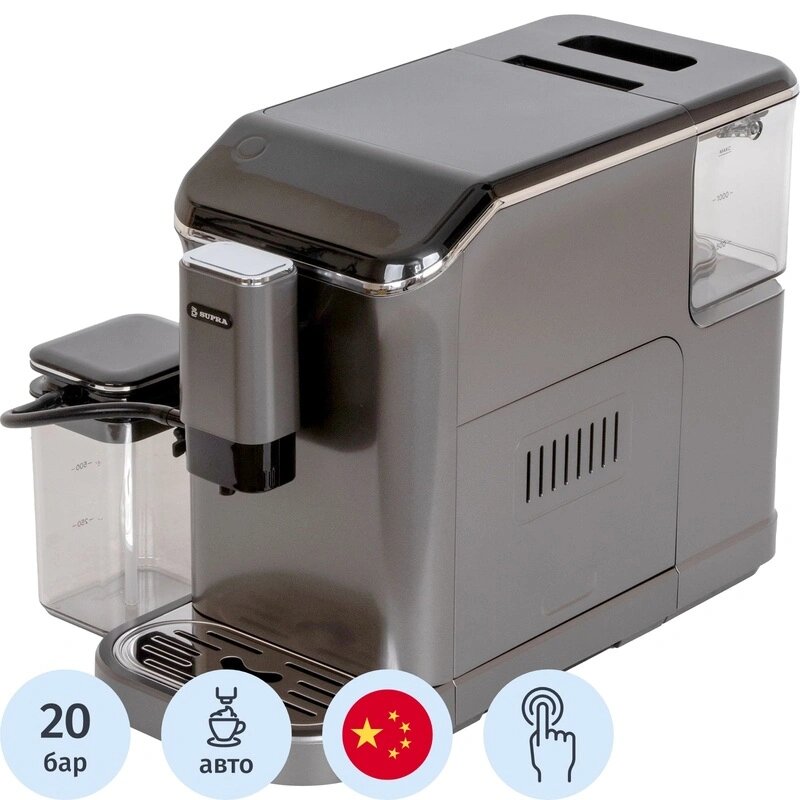 Кофемашина Supra CMS-3500, серебро