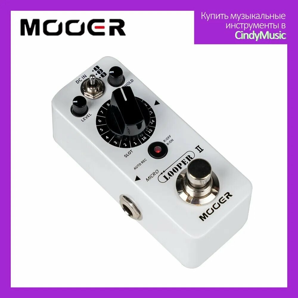Mooer Micro Looper II мини-педаль Looper — фото 1
