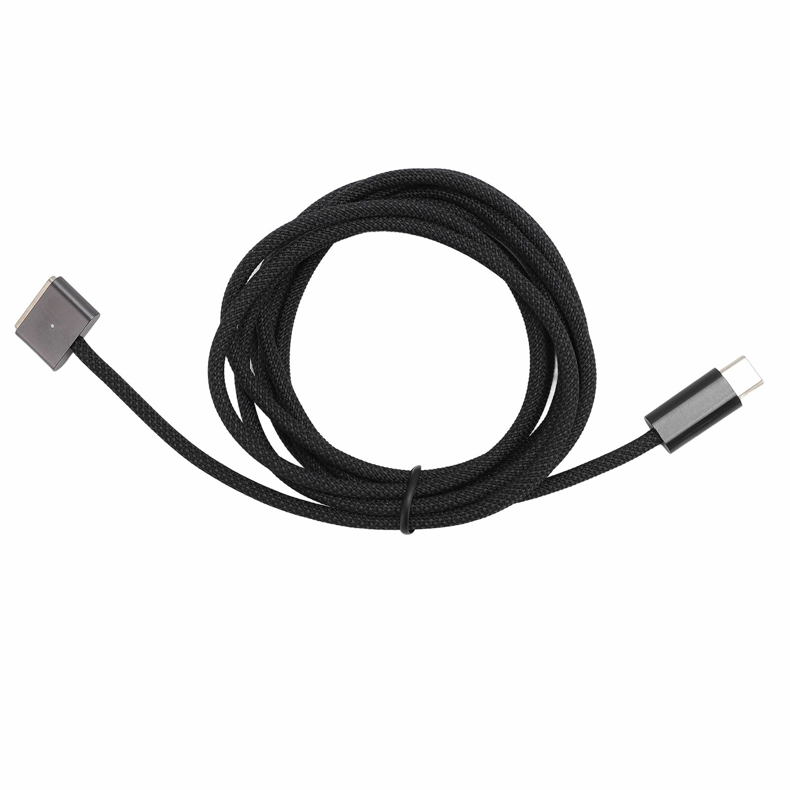 Зарядный кабель Type-C магнитный USB-C, 2 метра, PD 140 Вт, быстрая зарядка, плетеный кабель для ноутбука M1 Max 14 дюймов, 16 дюймов, M2, Air 2022