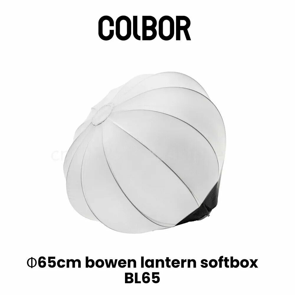 Софтбокс для фонарей COLBOR bowens 65 см для GODOX AD200, COLBOR CL60, CL100X, CL220, Софтбокс для студийных аксессуаров для фотосъемки