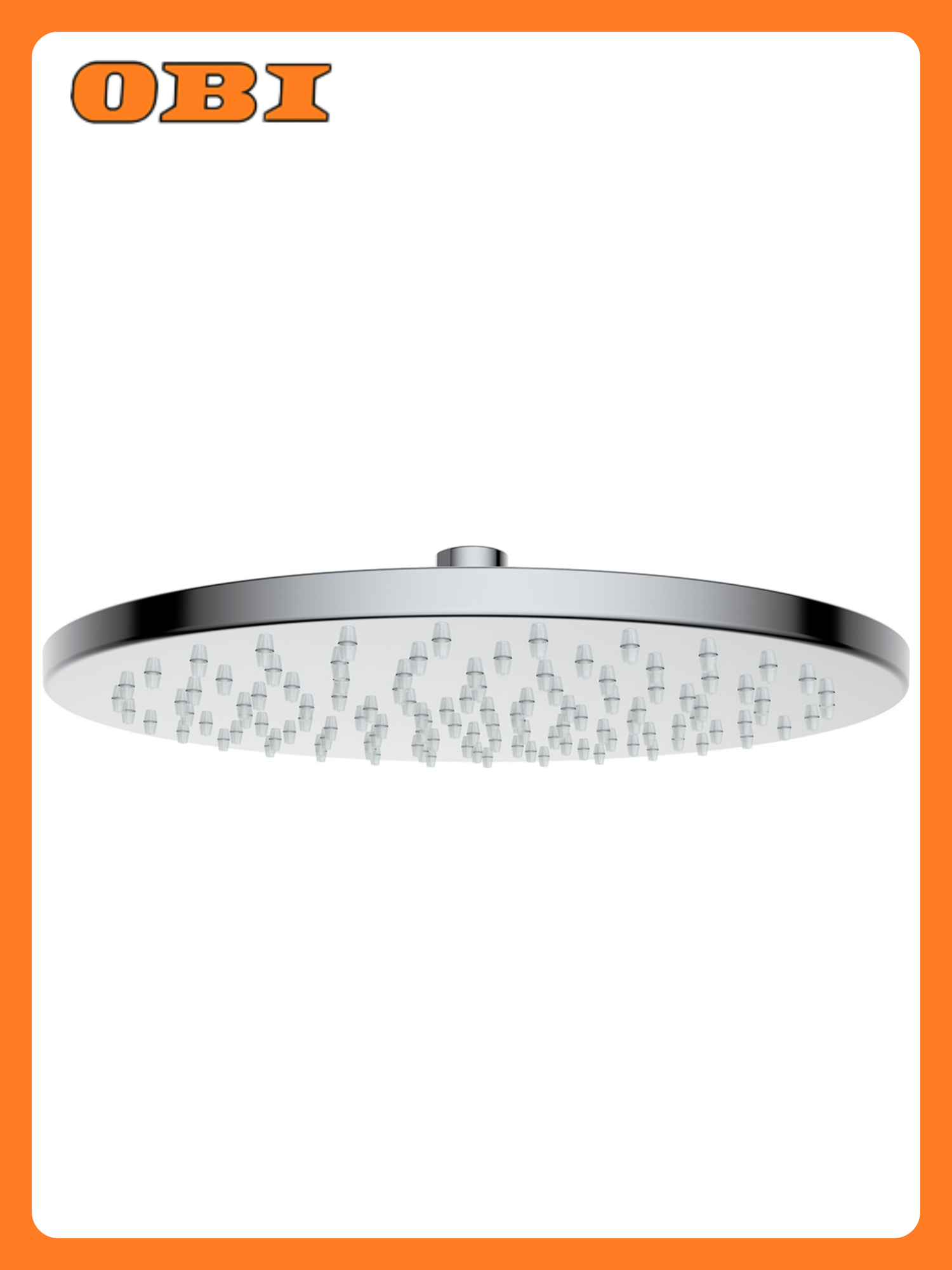 Лейка Lemark LM8132C, для верхнего душа, пластик, 1 режим, Ø256мм