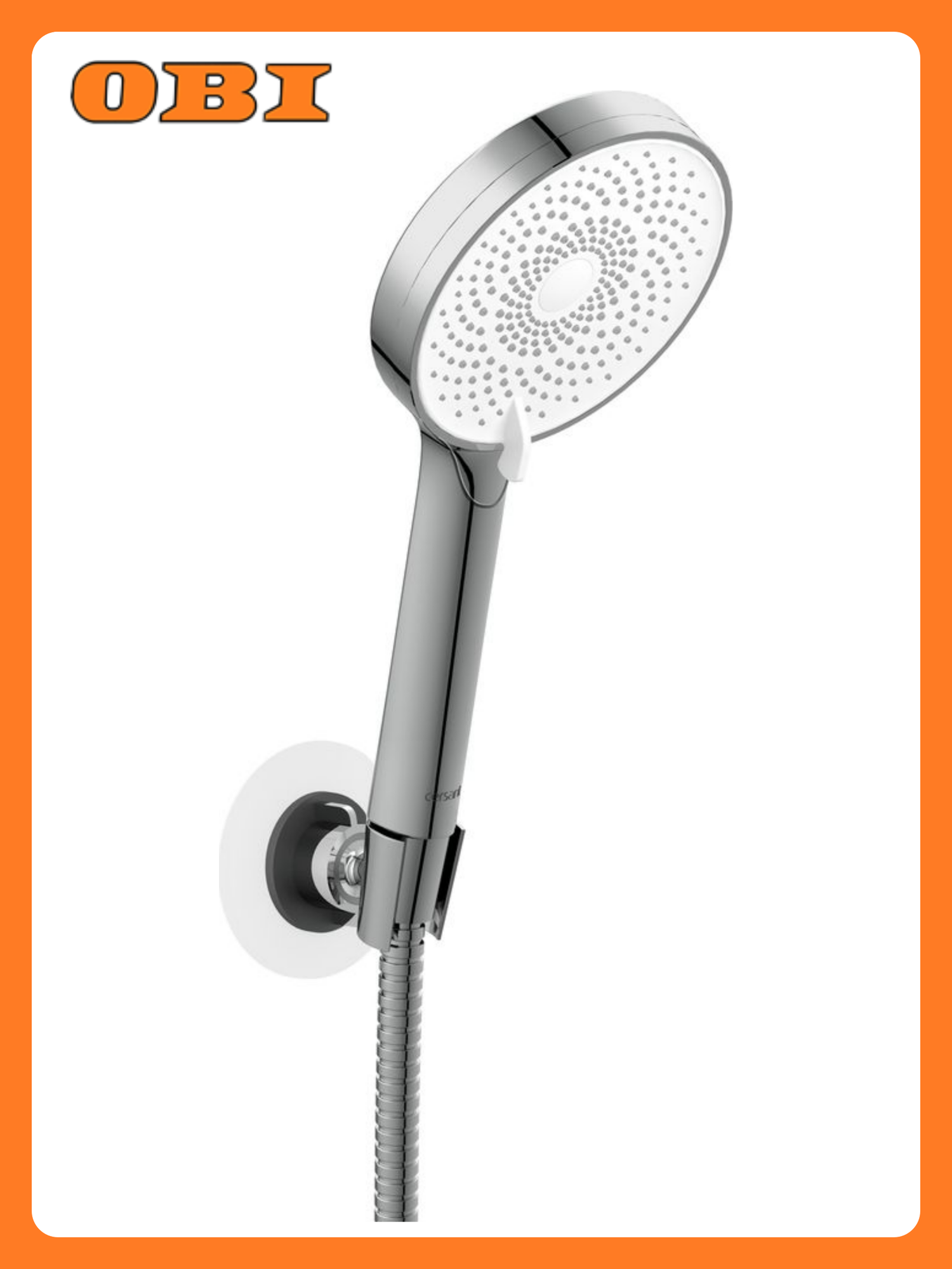 Душевой гарнитур FERRO (держатель лейки) 3 режима шланг 150 металл круг