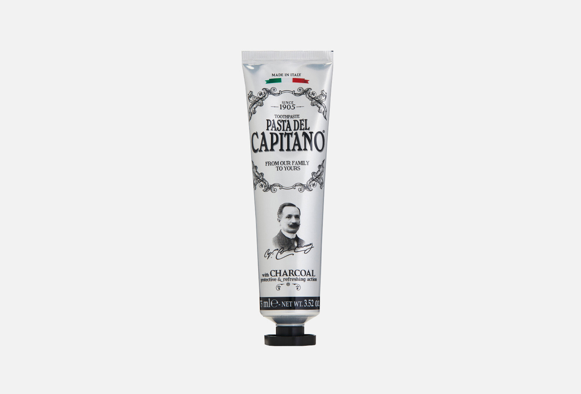 Зубная паста PASTA DEL CAPITANO Charcoal 75 мл