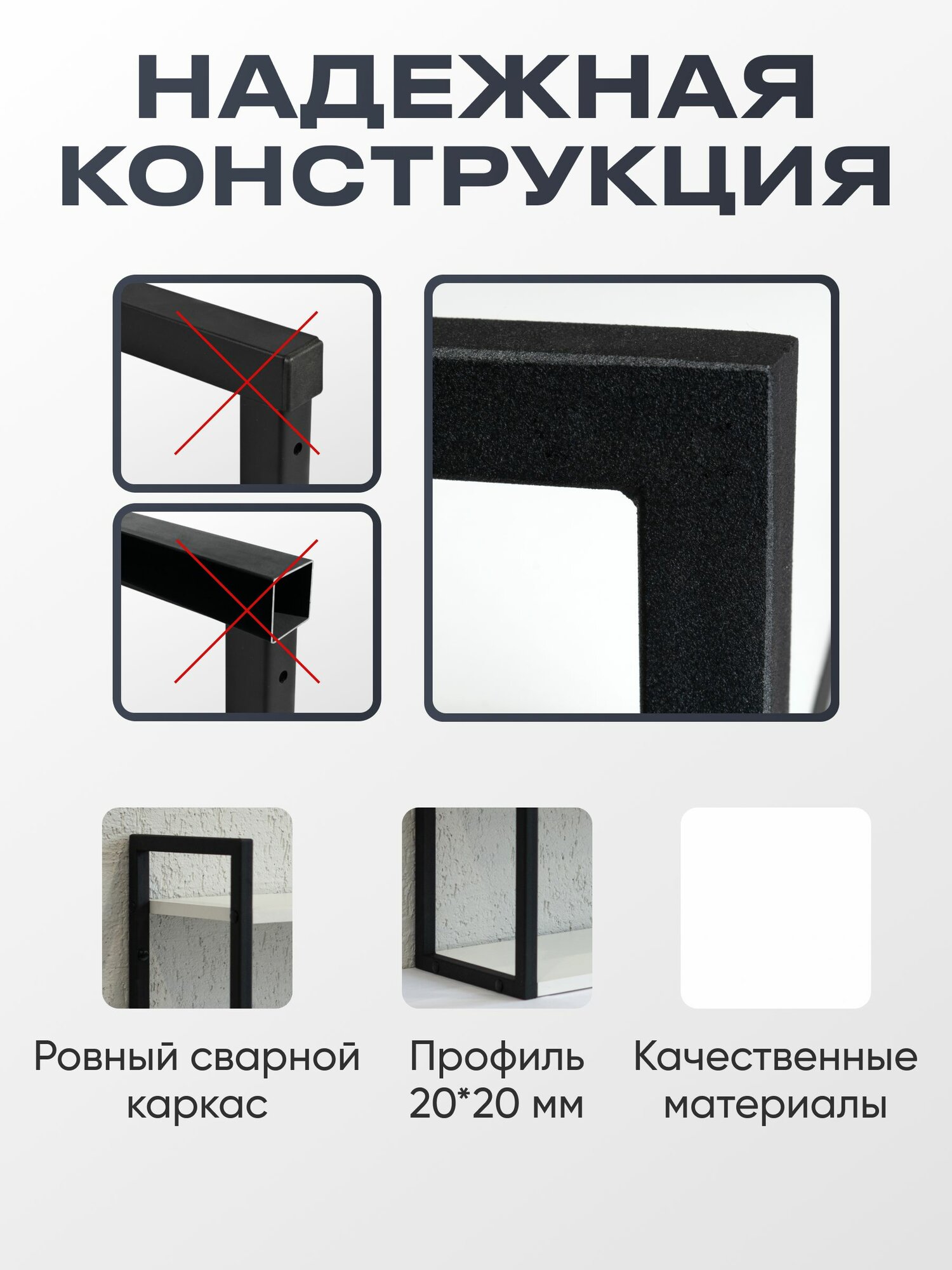Настенная полка LOFT — фото 1