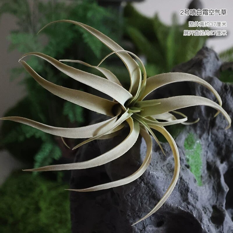 Имитация флокированного воздуха, ананаса, фигурных листьев, травы, большие суккуленты в пустыне, скандинавская