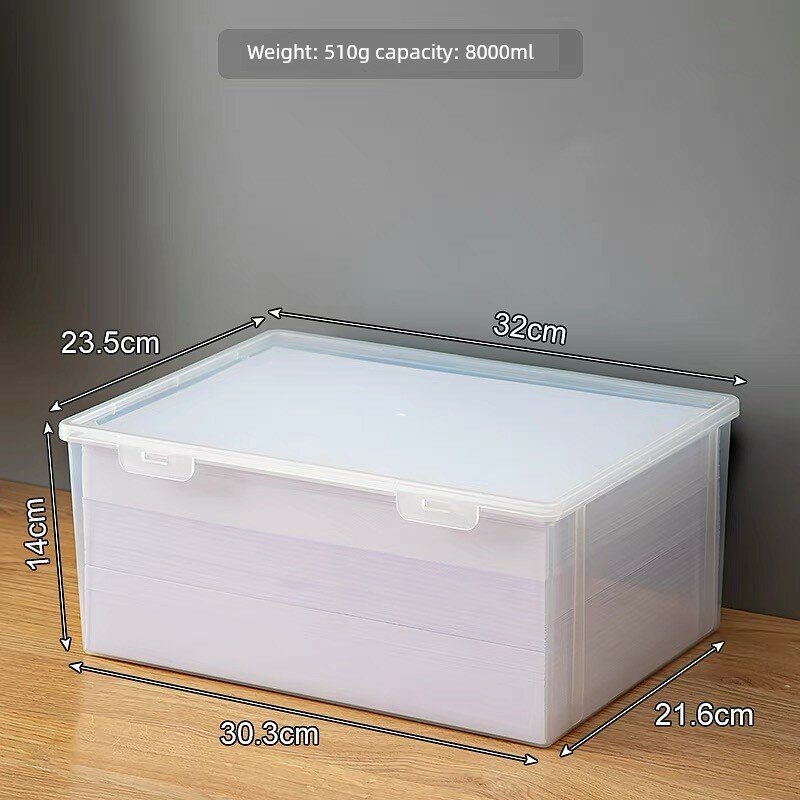 Прозрачный короб для хранения документов формата А3 для бумаги для копирования и печати, студенческих сертификатов,