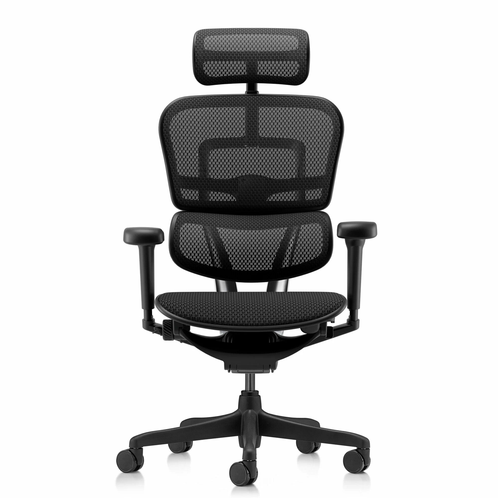 Кресло FALTO Ergohuman 2 Ultra ST (натяжение сетки, наклон вперед, сетка, черный)