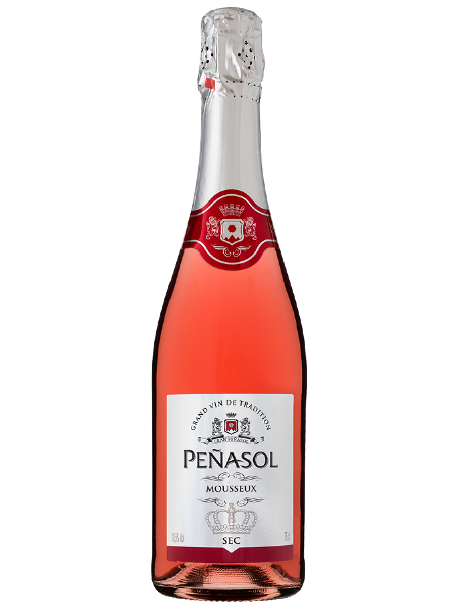 Вино игристое Penasol, розовое, сухое, 0,75 л, 11% крепость, Испания