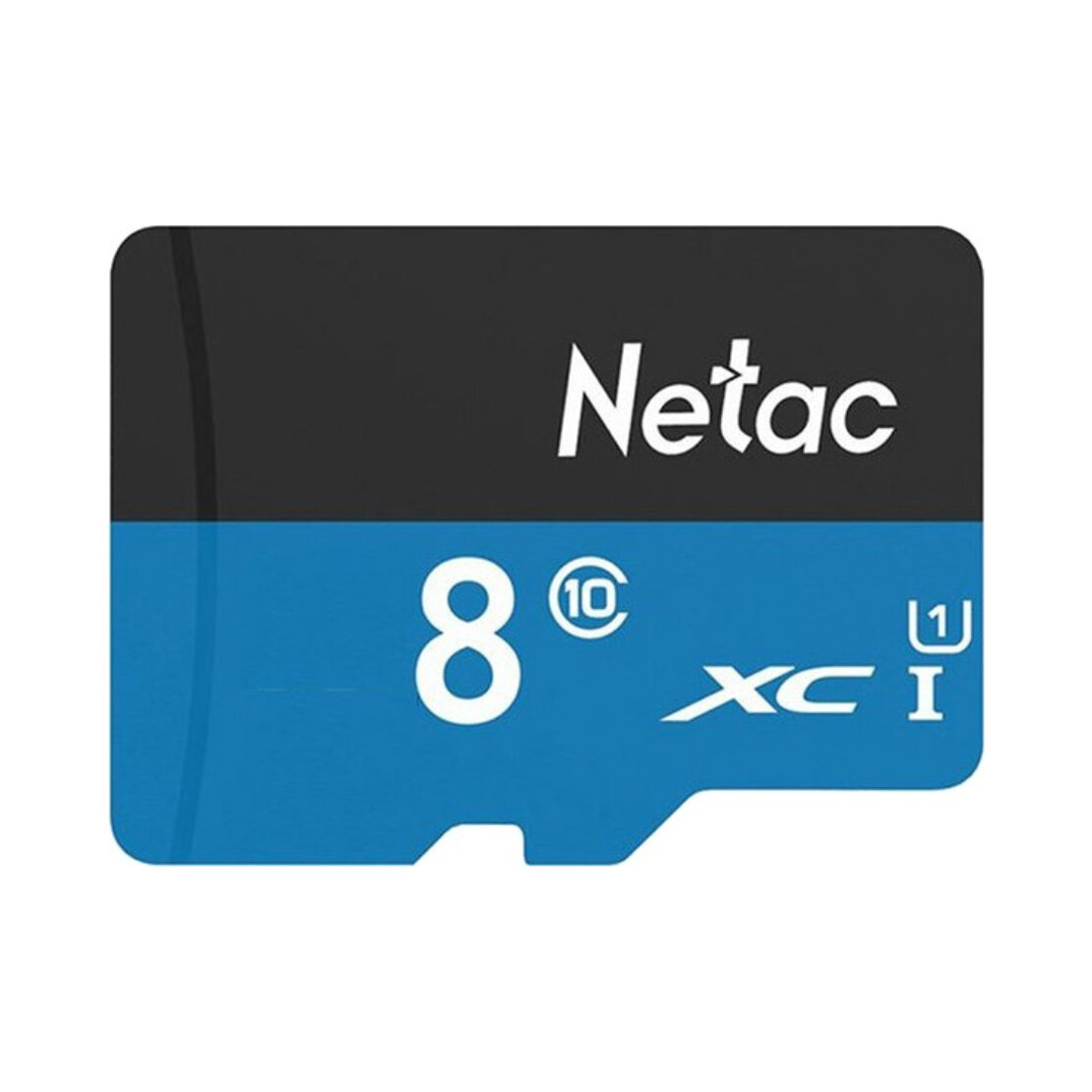 Карта памяти Netac P500 Standard MicroSDHC 8GB C10 up to 20MB/s, retail pack card only