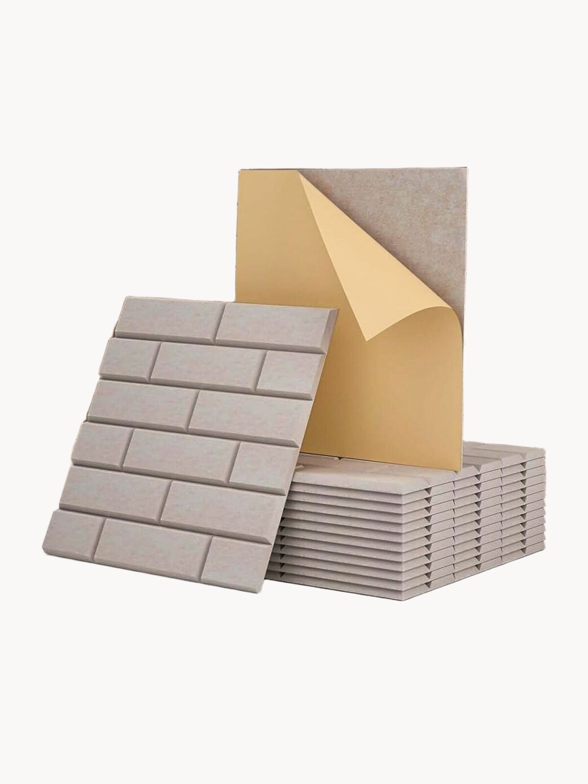 BEIYIN 36. шт Шумоизоляция Панель 300X300X9MM Звукоизоляционная самоклеящаяся Интерьерный декор