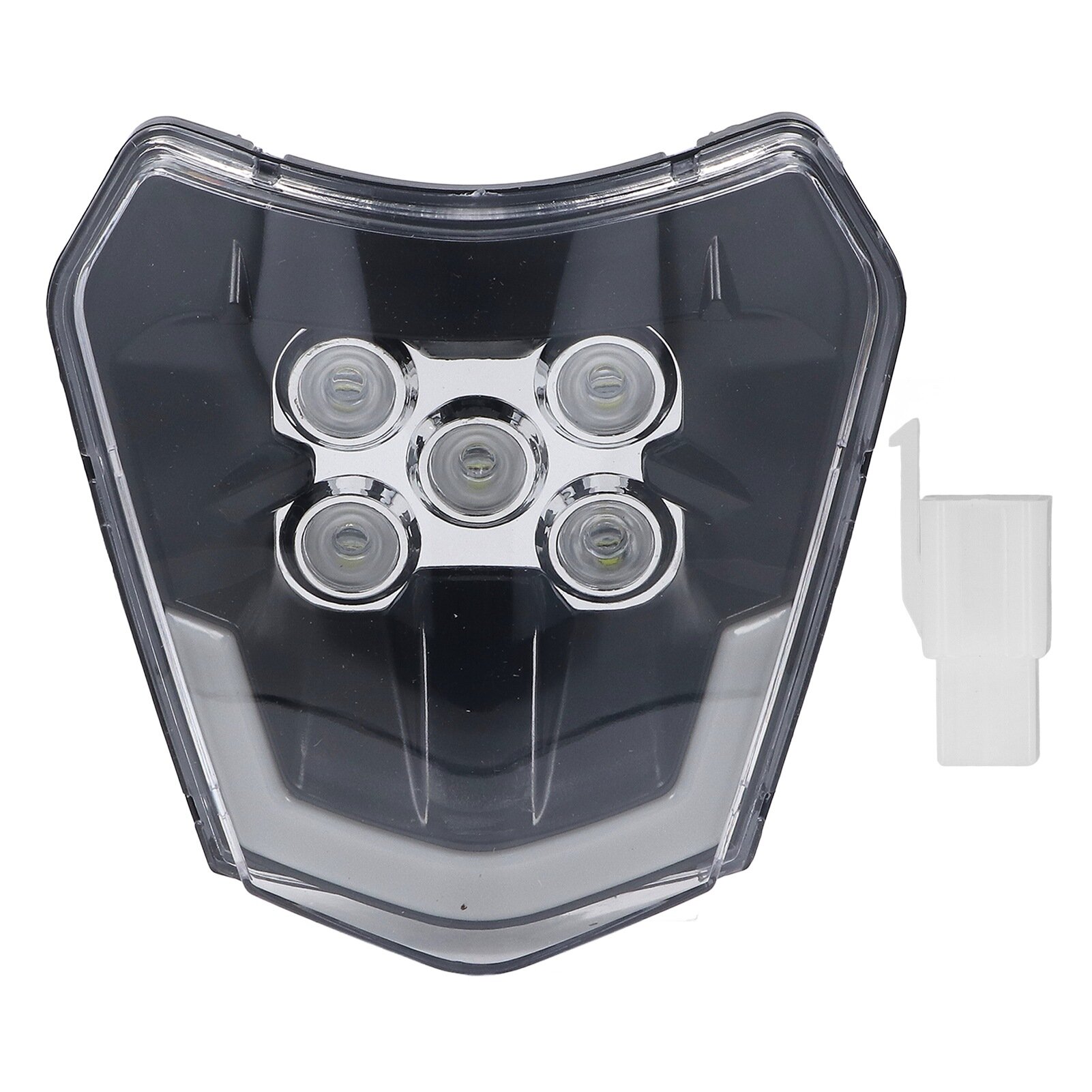 Светодиодный фар мотоциклета 5 -й светло -световой водонепроницаемый сильная уплотняющая ударная замена для Exc SXF MX Dirt Bike