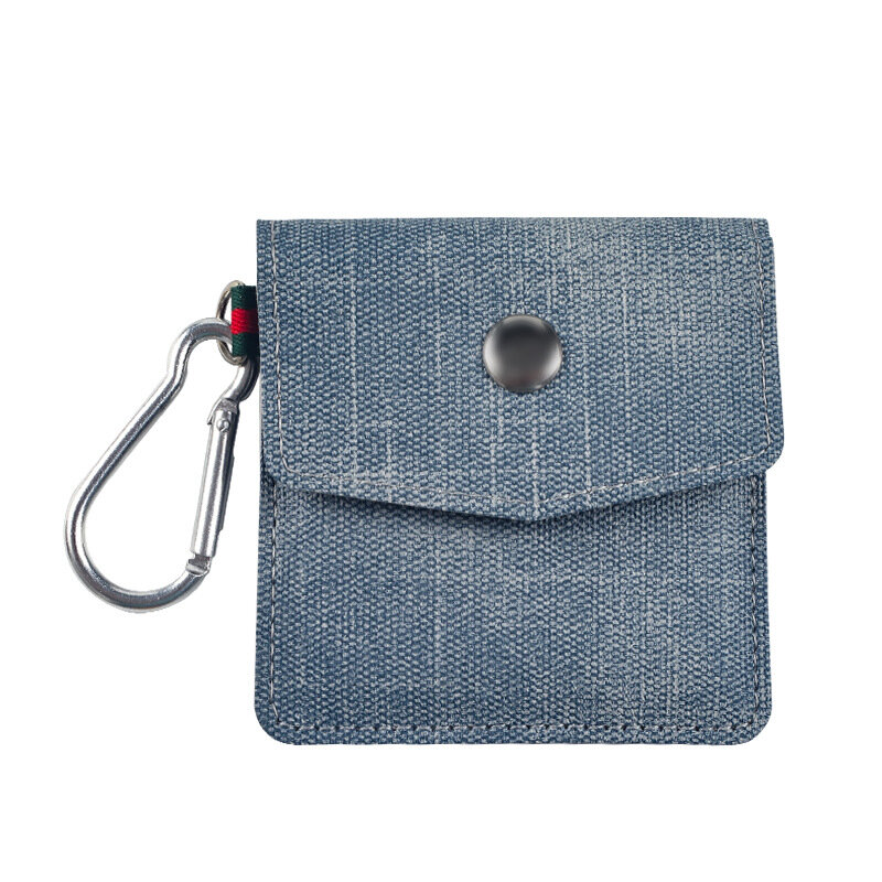 Коробка для хранения из искусственной кожи с брелоком, персонализированная портативная коробка для хранения вещей для мужчин, коробка для хранения из алюминиевой фольги, подходит для путешествий и активного отдыха на природе.