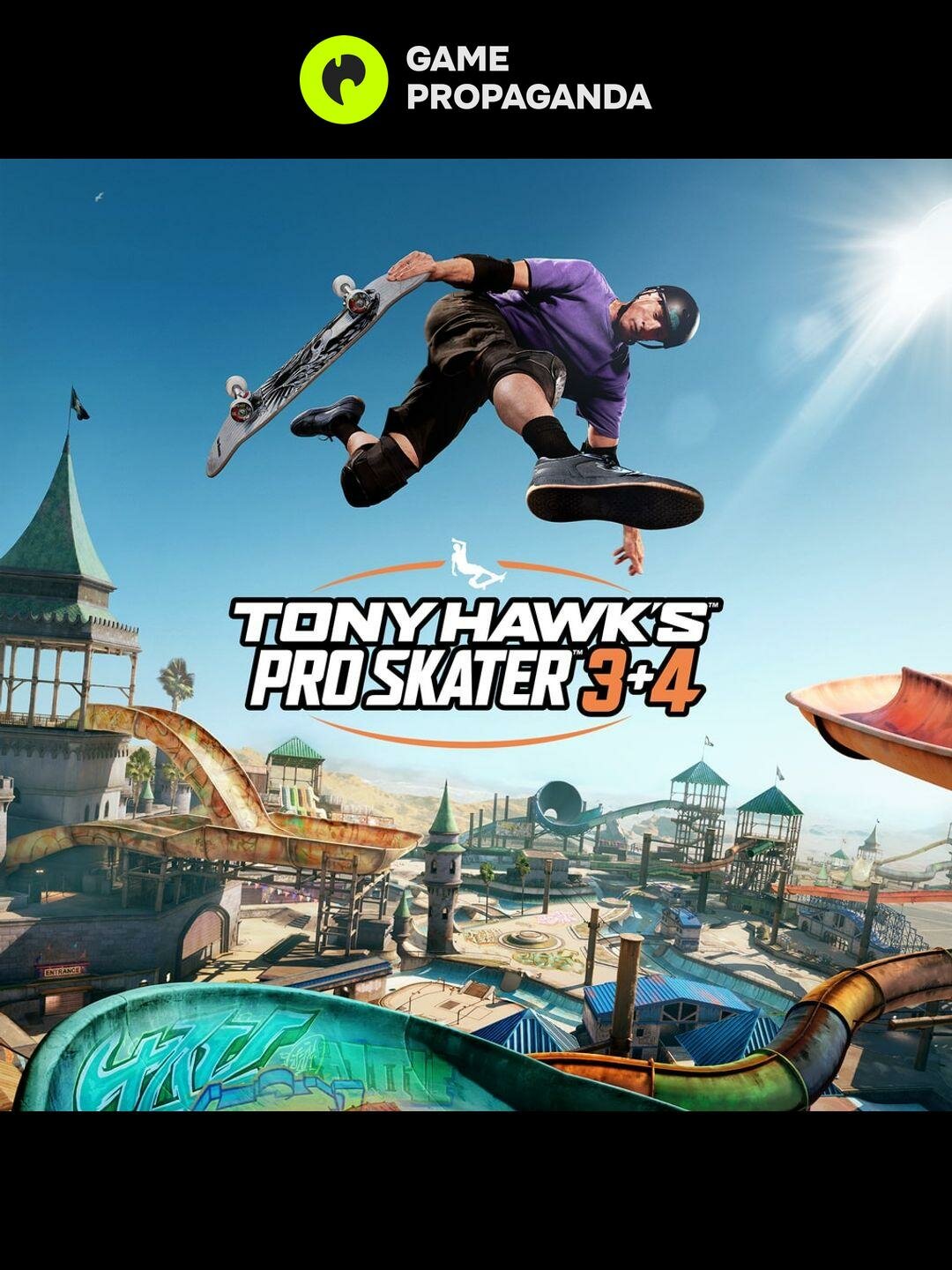 Игра Tony Hawk's Pro Skater 3 + 4 - Cross-Gen Edition PS4, PS5 + 200 TRY на баланс PSN. Турция. Цифровая версия