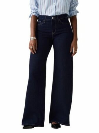 Джинсы широкие 