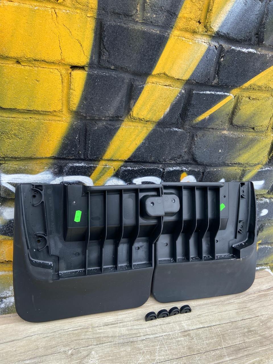 Передние брызговики NN, с фиксаторами, для а/м ГАЗель Next, комплект