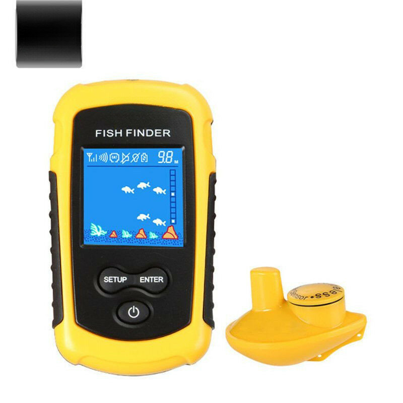 Рыболовный эхолот, визуальный HD, ночное видение, беспроводной сонар, артефакт для дикой рыбалки, ультразвуковой, практичный, долговечный, простой в использовании, может быть перепродан