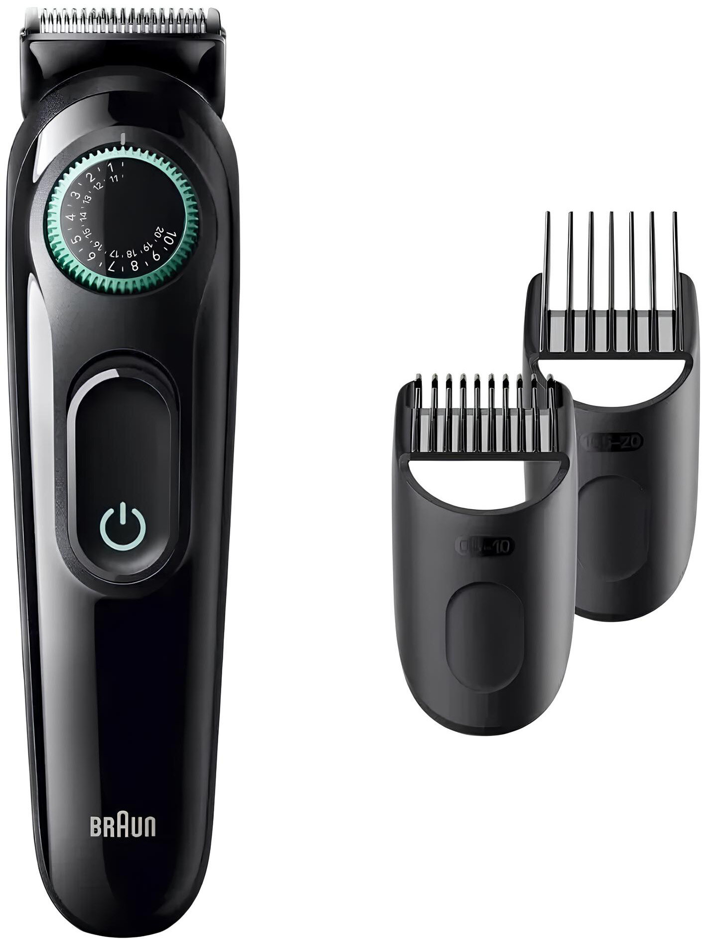 Триммер Braun Series 3 BT3411, нержавеющая сталь, черный, до 50мин работы, быстрая зарядка