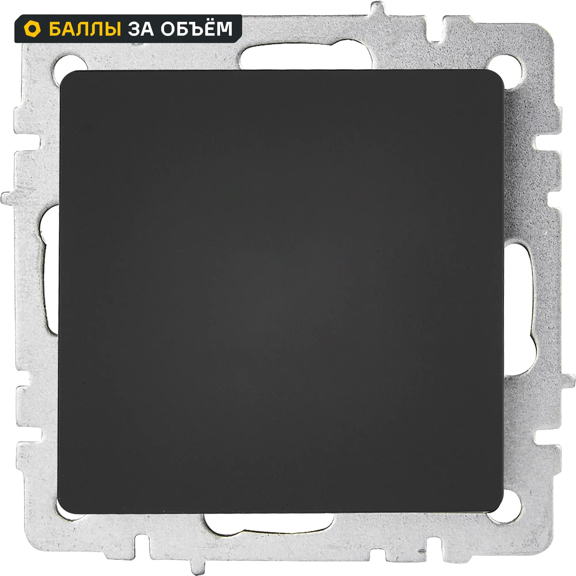 Вывод кабеля IEK Brite цвет графит