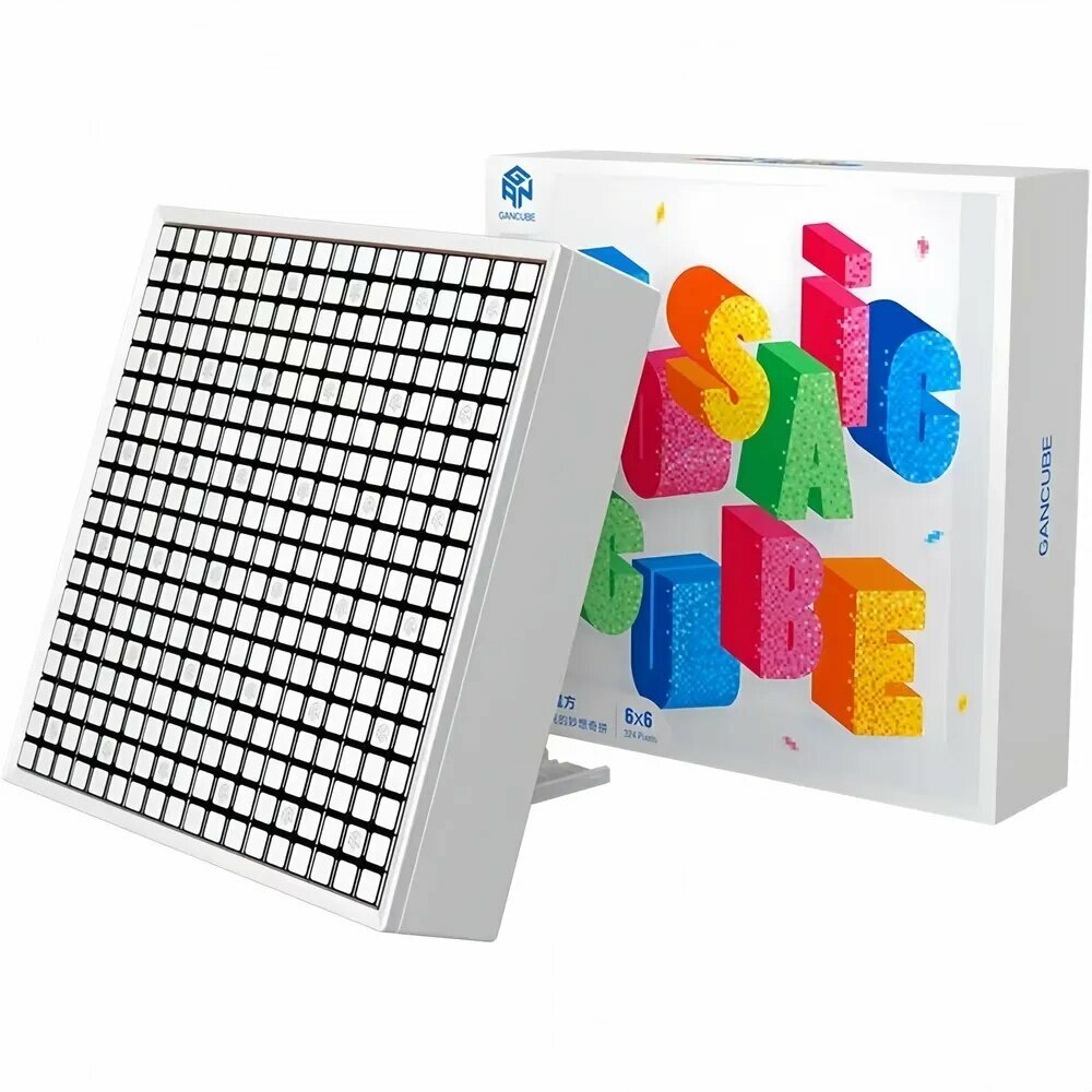 Головоломка "Собери картину из кубиков Рубика" Мозаика 36 кубиков GAN Mosaic Cubes 6x6 Развивающая игрушка для детей