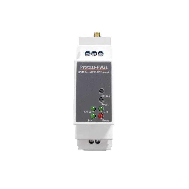 Rail Wi-Fi Сервер Modbus Tcp PW21-H