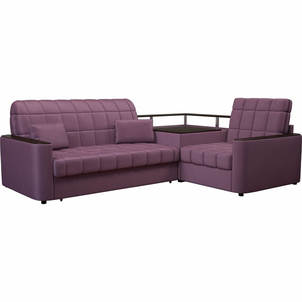 Угловой диван Фортуна А Даллас УФ с баром А11