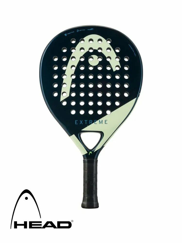 Ракетка HEAD Evo Extreme, для падел-тенниса, 2025, Comfort Foam, Fiberglass, черная