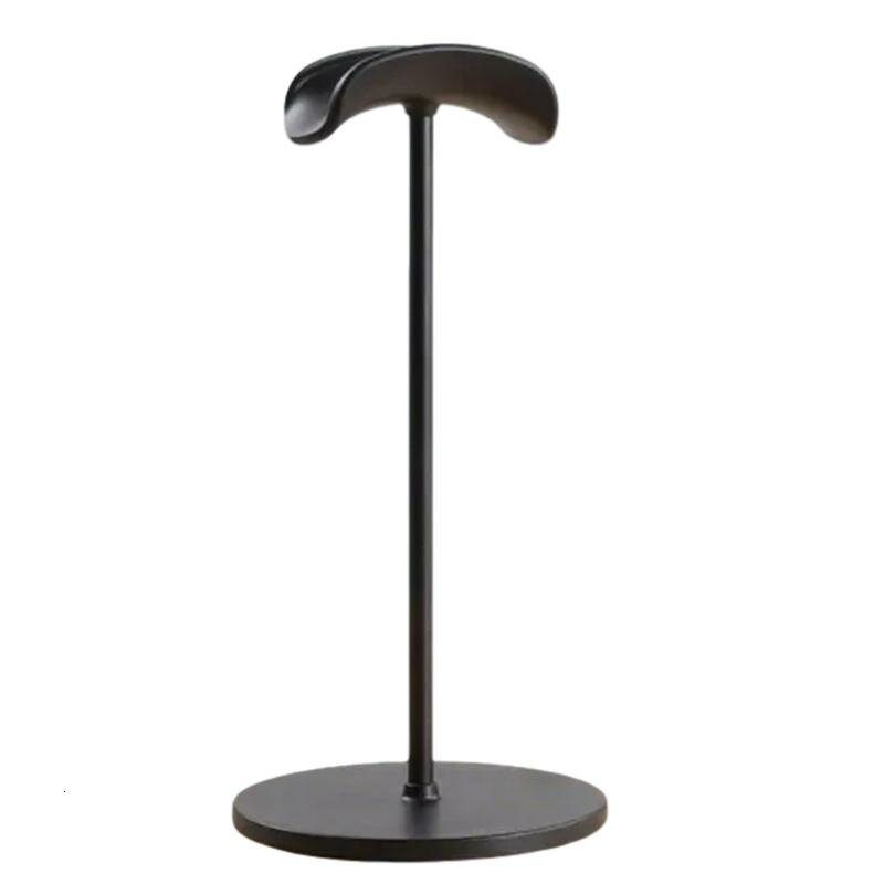 Держатель для наушников алюминиевый с силиконом, Черный