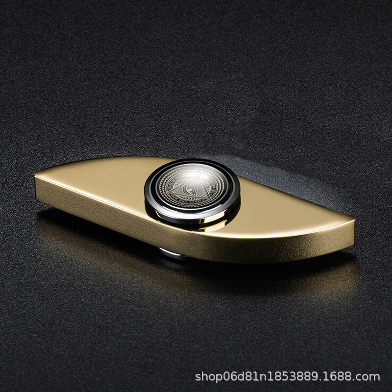 2026 Новейший Фиджет Спиннер из Нержавеющей Стали Глаз Могущества Пальцевой Спиннер Изысканное Мастерство Вращающаяся Игрушка для Снятия Стресса