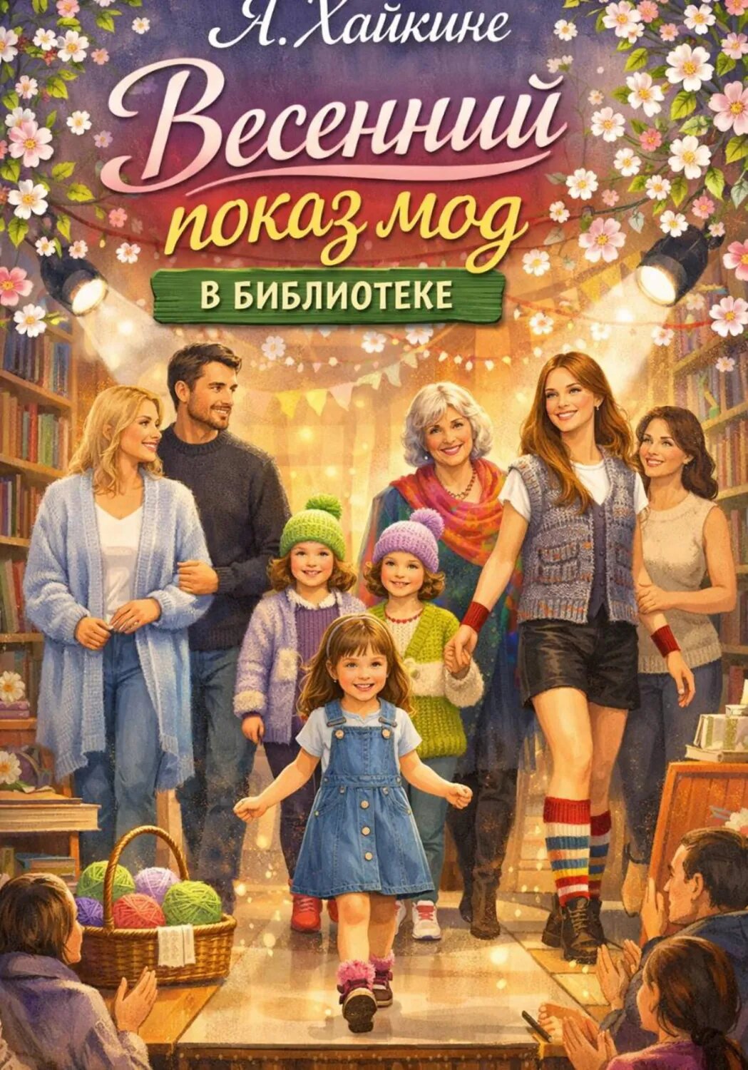 Весенний показ мод в библиотеке [Цифровая книга]