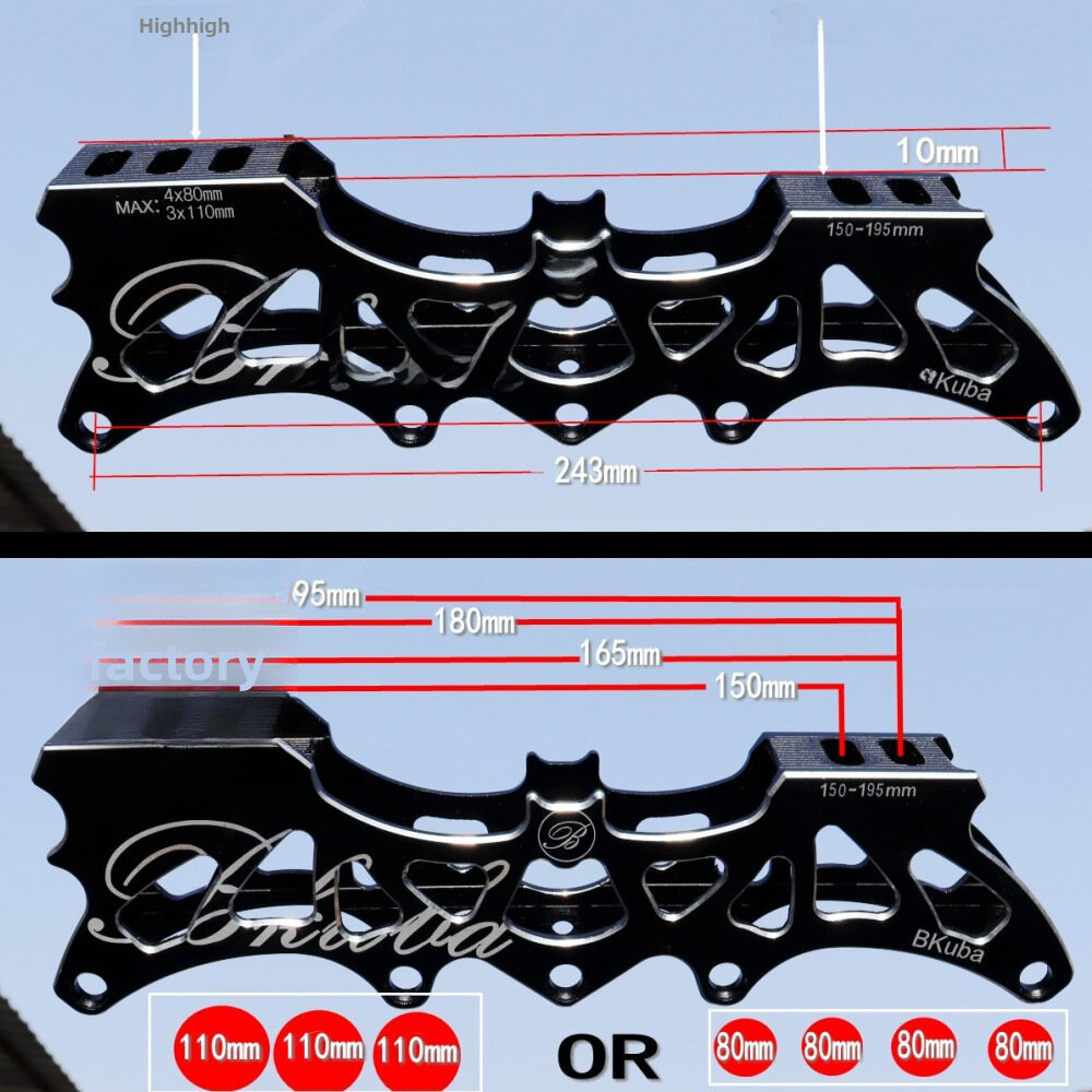 Коньки для скоростного катания плоские цветы расовые роликовые коньки инлайн-roller коньки алюминиевый сплав интегрированный кронштейн большие трехколесные пятидюймовые двухцелевые ножницы (двухцелевые 5-отверстия 243 держатель инструмента)