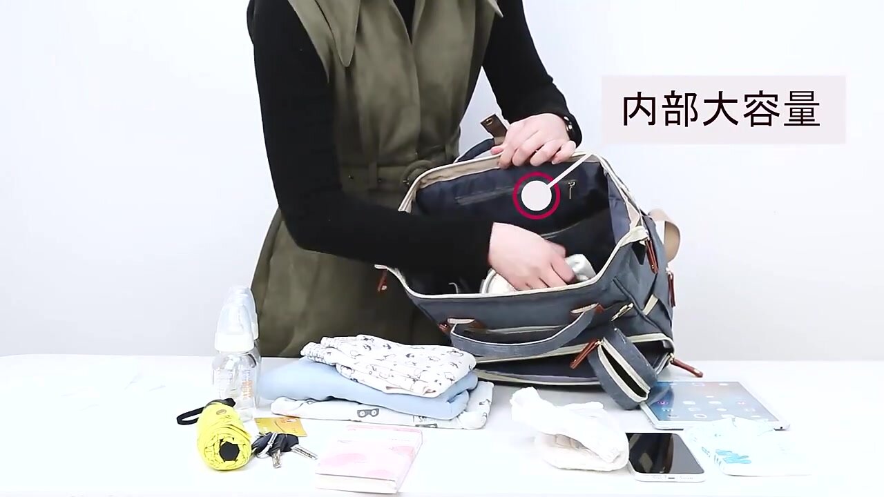 Сумка-Рюкзак для мамы New Life Mommy Bag (чёрный)