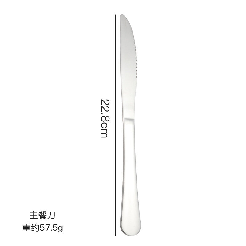 Оптовая продажа 1010 нержавеющая сталь западный ресторан нож и вилка для стейка ложка костюм посуда утолщенная суповая