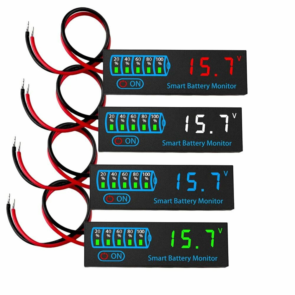 Тестер аккумуляторов Phoudol 3S-12S 7-40V-Red