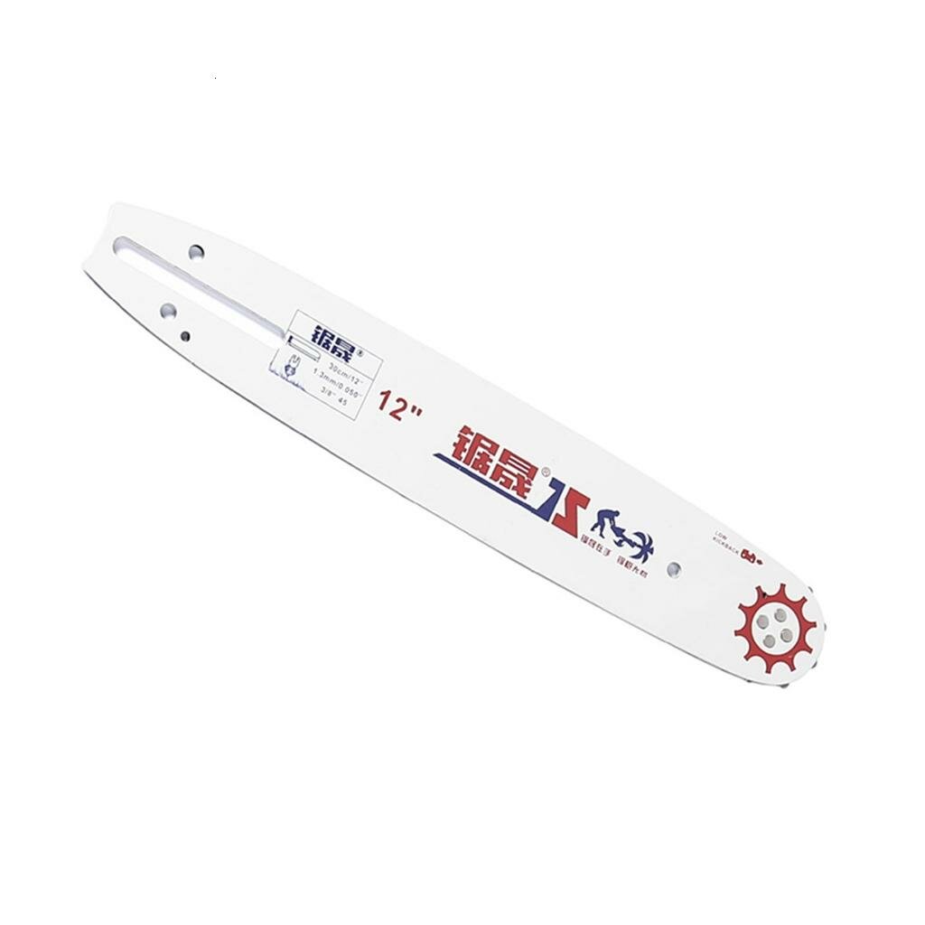 Электрическая пила с цепным баром из нержавеющей стали, 12 дюймов