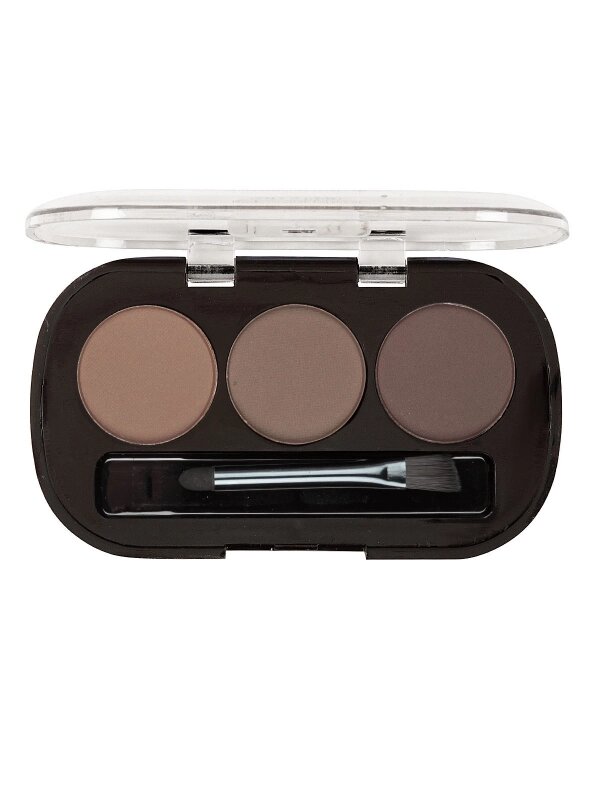 Тени для бровей "Эффект матовой пудры" 3 цвета