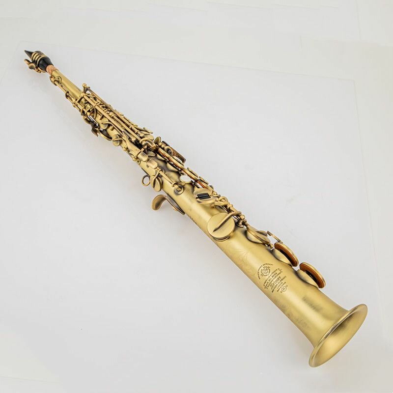 Selmer MARK VI Сопрано-саксофон Solo Bb с чехлом Антическая медь Зелёный