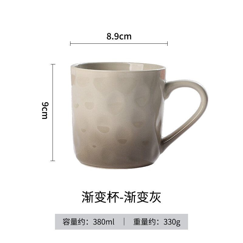 Корпоративные подарки от фабрики, высококачественная креативная кружка из керамики, новогодняя чашка для завтрака, чашка, меняющая цвет
